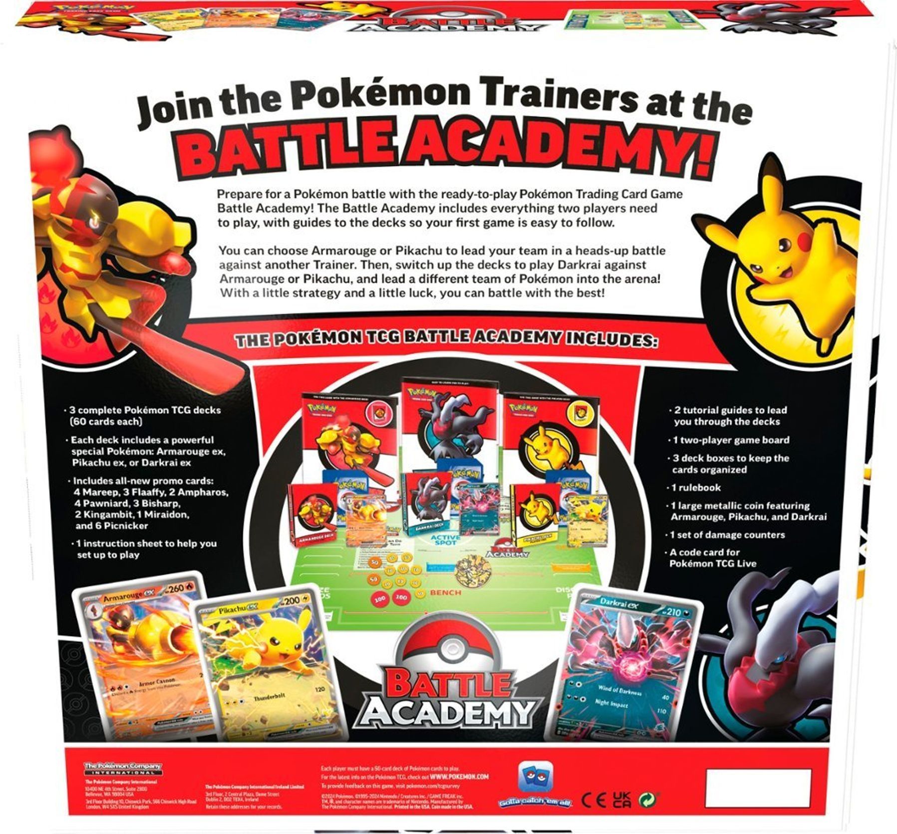 Стартовий Набір Pokémon TCG Pokémon Battle Academy 2024 |Купити з ...